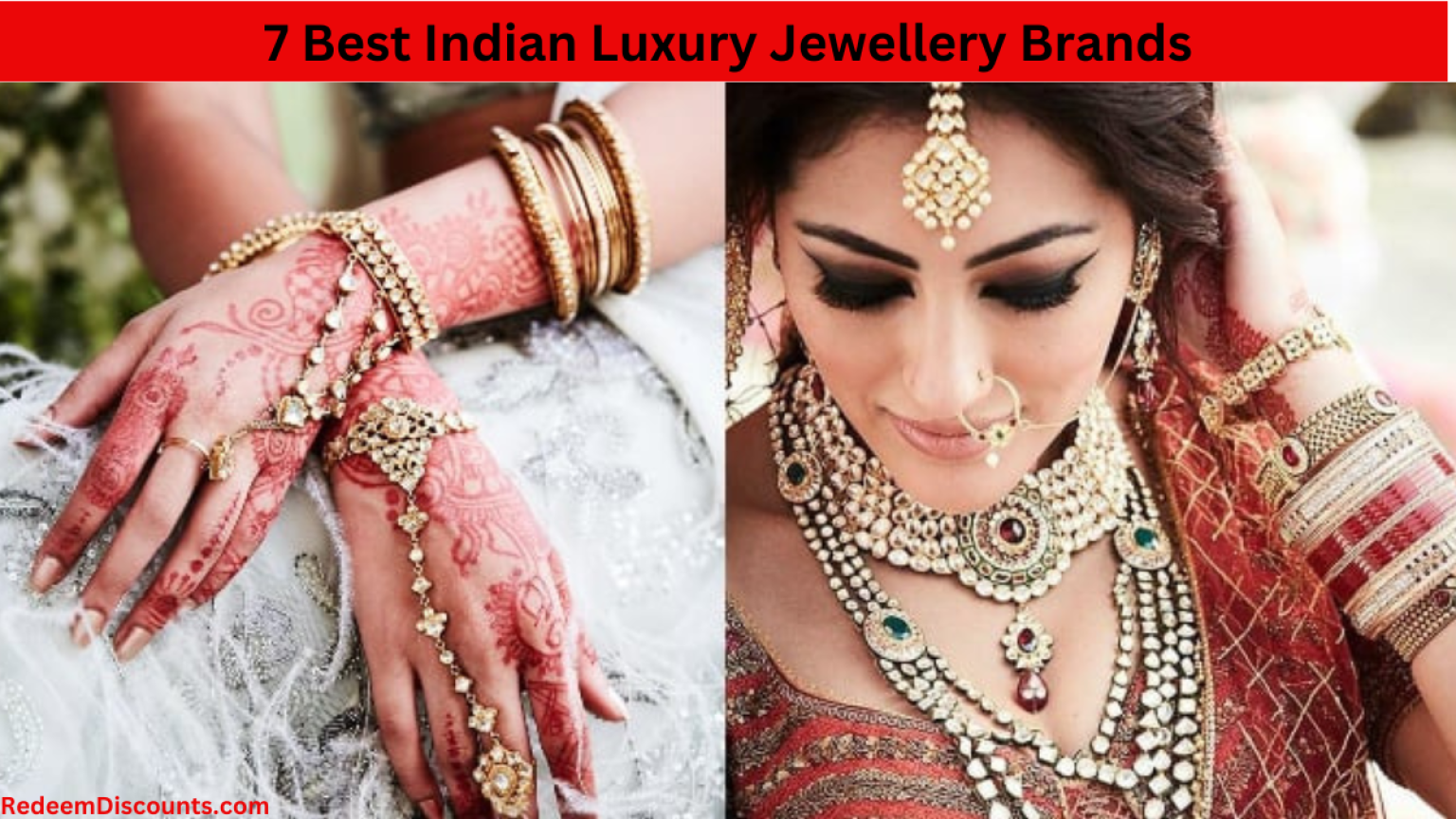 7 Best Indian Luxury Jewellery Brands - Redeem Discounts